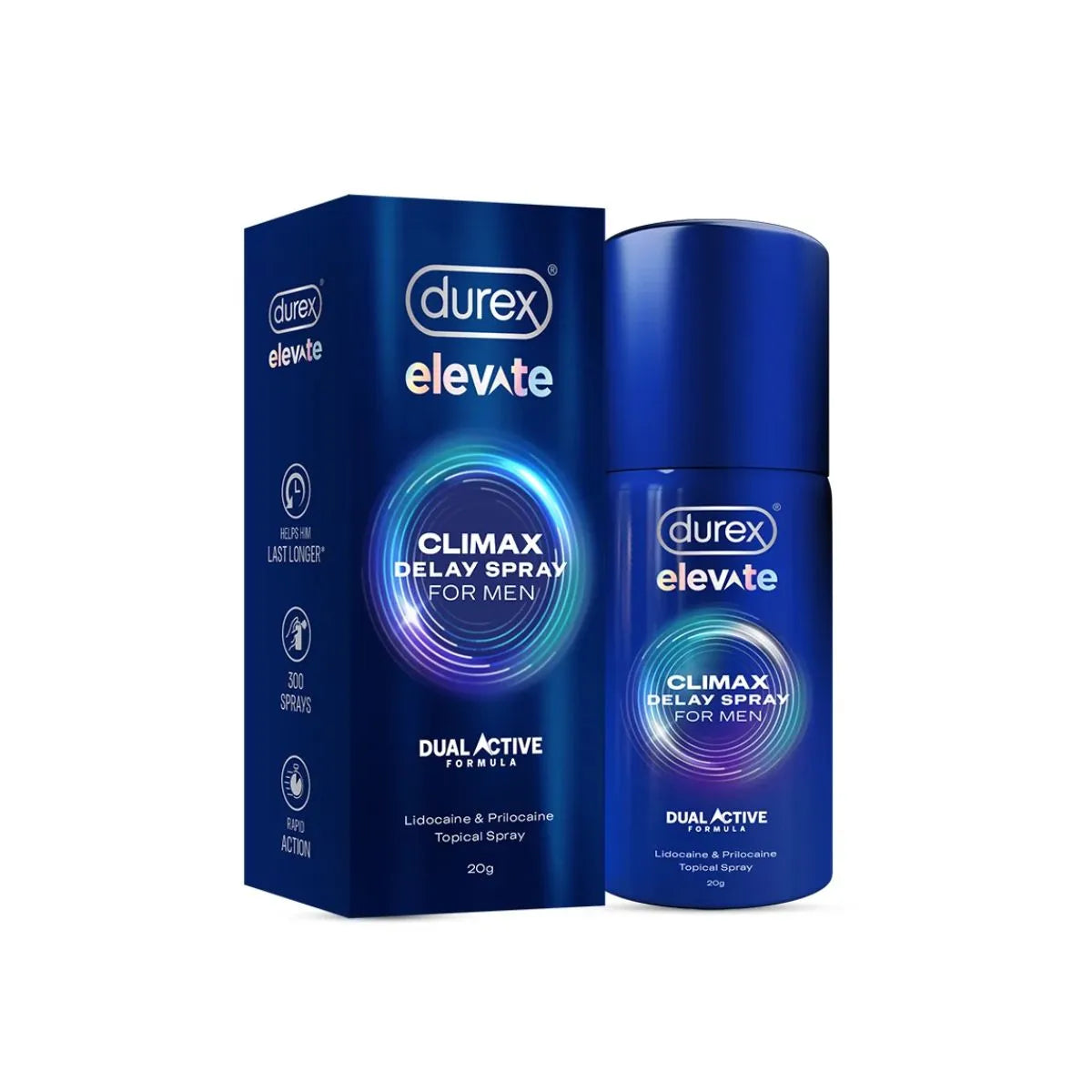 Durex Elevate Climax Delay Spray For Men, With Dual Active Formula – Yo ...