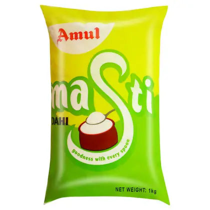 Amul Masti Dahi 1 kg (Pouch) – YoBudde